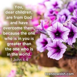 Internal Strength - Brenda Walsh Scripture Images
