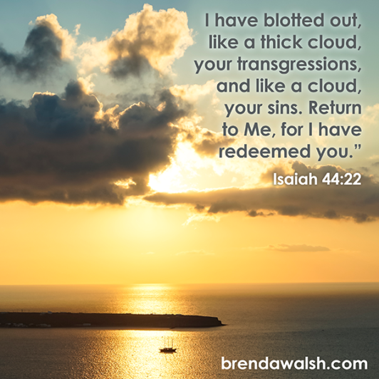 A Clean Page - Brenda Walsh Scripture Images