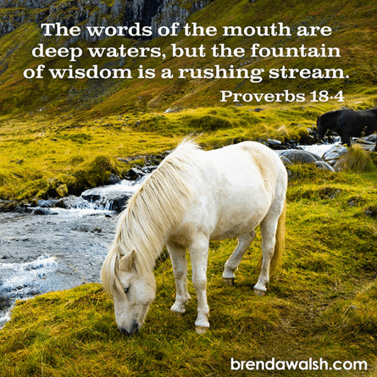 Depth of Communication - Brenda Walsh Scripture Images